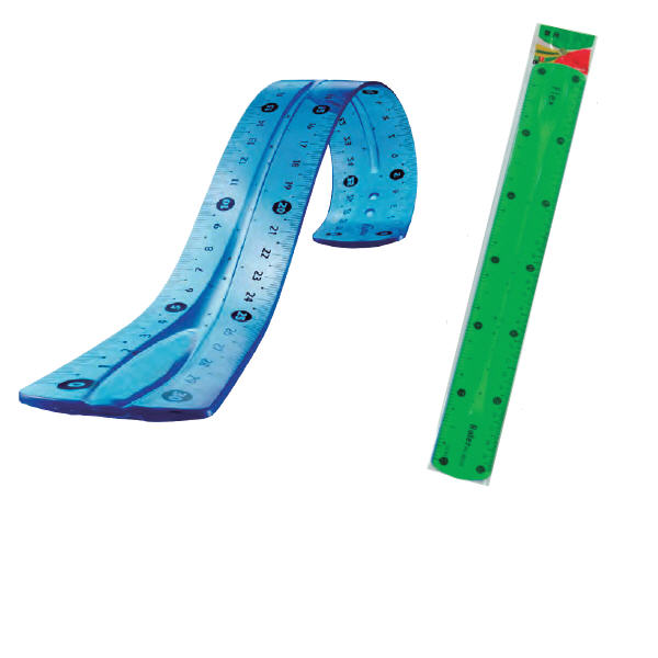 Regla flexible verde – De la mano con tus hij@s