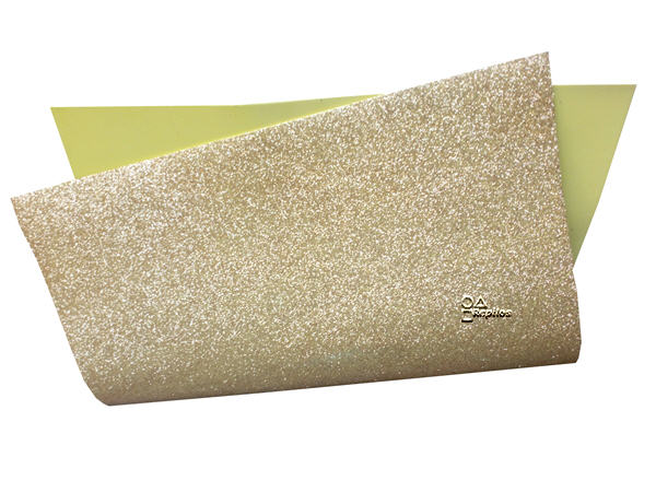 foami escarchado dorado 4 cartas – De la mano con tus hij@s
